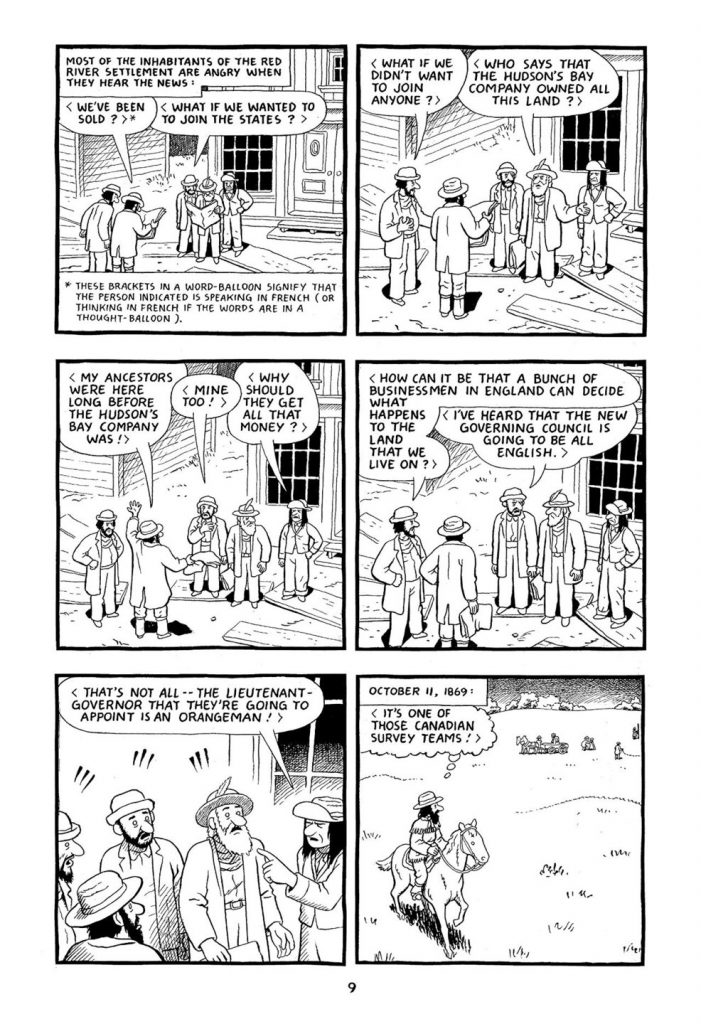 Louis Riel | Chester Brown, 1999 – 2003 – curated.